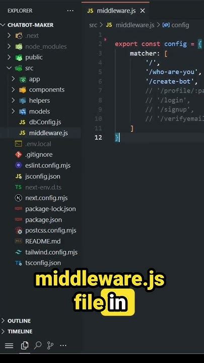 Learn Middleware In Nextjs Webdevelopment Coding Middleware Nextjs
