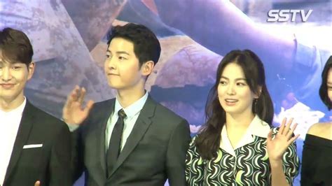 송혜교 “송중기 매너 좋은 든든한 동생 태양의 후예 제작발표회 Youtube