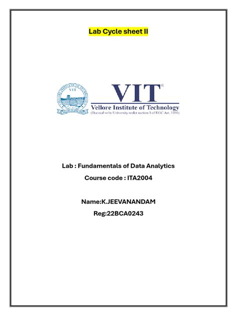 Lab Cycle Sheet Ii Pdf