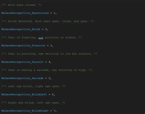 Eye Tracking MagicLeap Developer Documentation