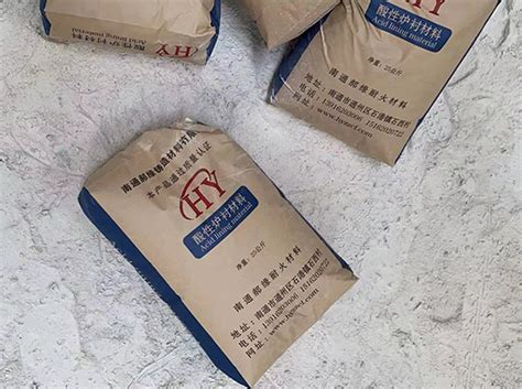 酸性炉衬材料 酸性炉衬材料 南通郝缘铸造材料有限公司