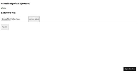 Test Forked Codesandbox