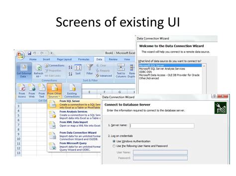 Ppt Data Connection Ui Powerpoint Presentation Free Download Id