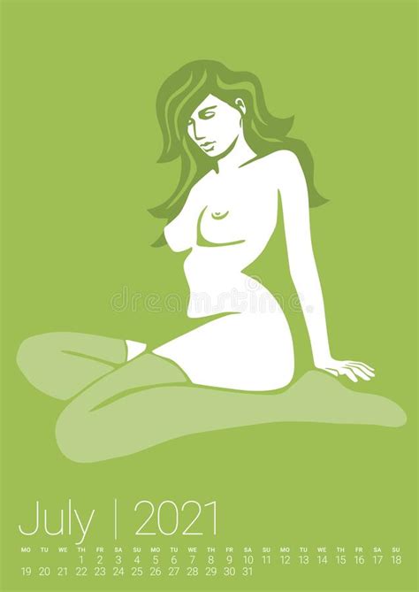 Vector Erotic Calendar Stock Vector Illustration Of Layout 201443293