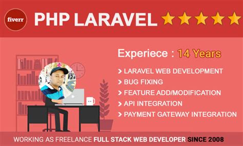 Be Your Experience Php Laravel Web Developer By Unitedwebsoft Fiverr