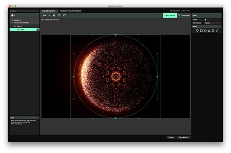 Input Selection Resolume