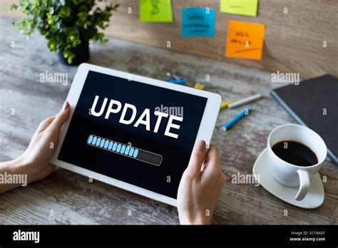 Update Status Bar On Device Screen Software Development And Technology