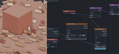 Geometry Nodes Image Texture Stops Working When The Vector Input Is Used Modeling Blender