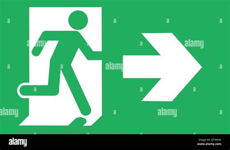 Isolated Exit Icon With Right Arrow Vector Illustration Stock Vector Image Art Alamy