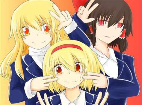 三人一緒に いろえん さんのイラスト ニコニコ静画 イラスト
