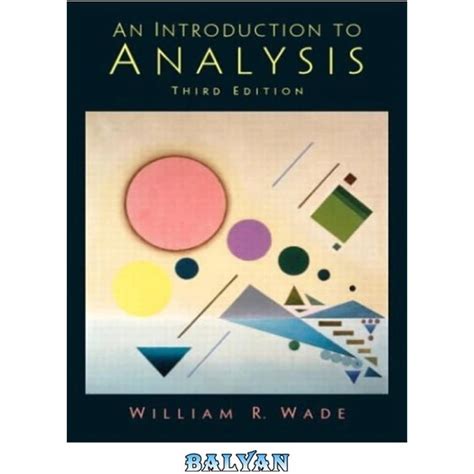 خرید و قیمت دانلود کتاب Introduction To Analysis ترب
