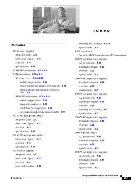 Cicso Catalyst 6500 Series Switches Installation Guide Pdf Wavelength Division Multiplexing