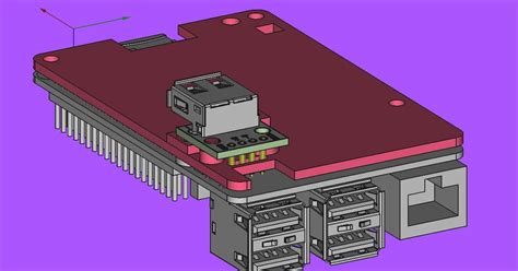 Raspberry Pi 5 Usb Hidden Adapter By Manelto Download Free Stl Model