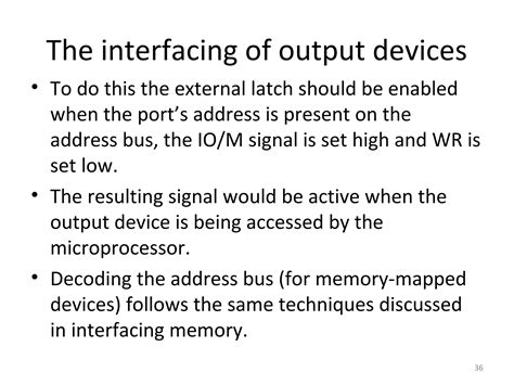 Memory And Io Interfacing Ppt Operating Systems Computer Software