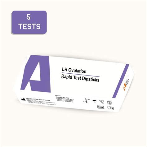 Ovulation Lh Rapid Test Dipstick 5 Tests Alltest