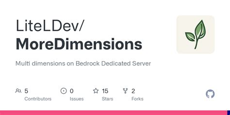 Github Liteldevmoredimensions Multi Dimensions On Bedrock Dedicated