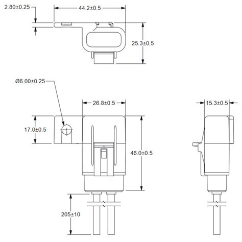 Littelfuse Ato Sealed Ip67 Heavy Duty In Line Blade Fuse Holder With 12 Awg Leads