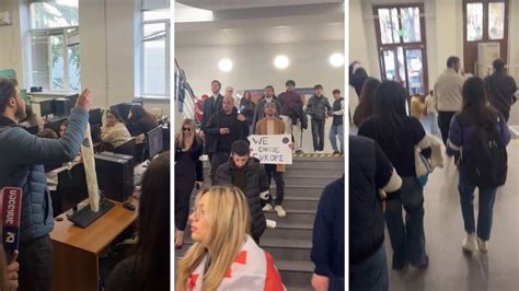 სტუდენტების პროტესტი ილიას უნივერსიტეტშიც დაიწყო Netgazeti • სტუდენტები • Netgazeti Ge