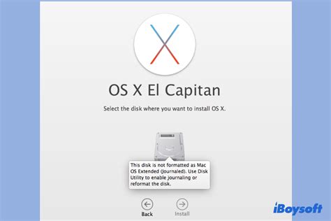 This Disk Is Not Formatted As Mac Os Extended Fixed