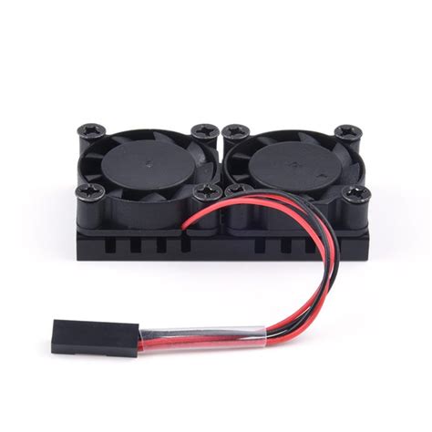 Mini Ventilador Dual Para Raspberry Pi 4b 3b 5v Unit Electronics
