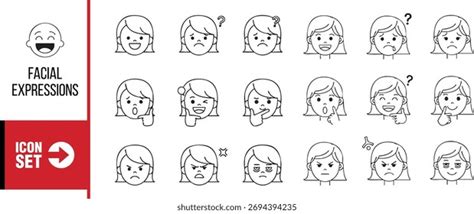 107 Mil Vectores De Stock Y Arte Vectorial De Set De Expresiones