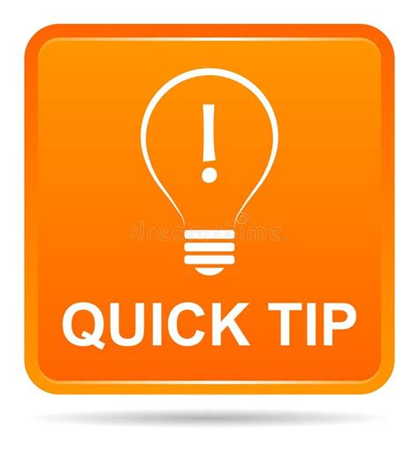 Quick Tip Orange Stock Illustrations 303 Quick Tip Orange Stock Illustrations Vectors