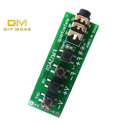 Módulo Receptor De Audio Estéreo De Doble Canal DIYMORE 76 108MHz VHF FM Radio Dual Channel