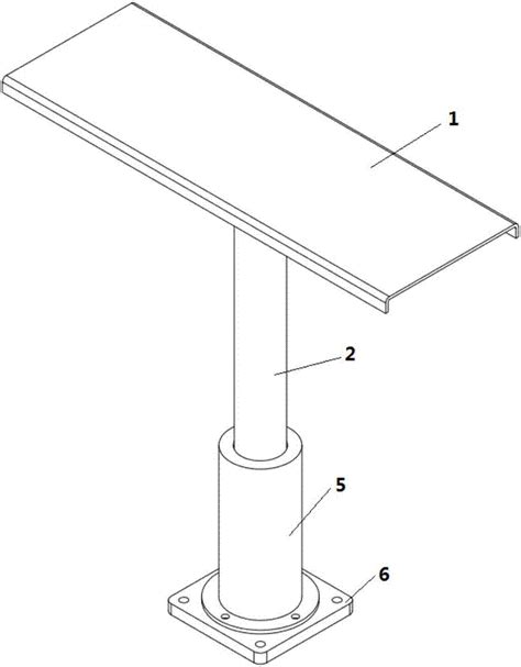一种高空作业车工作斗支撑架的制作方法
