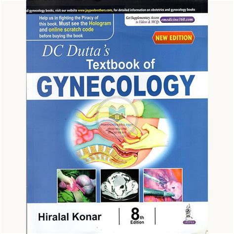 DC DUTTA S TEXTBOOK OF GYNECOLOGY 8th Edition
