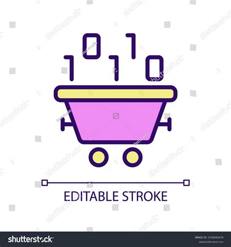Data Mining Technology Rgb Color Pixel Stock Vector Royalty Free 2108440478 Shutterstock