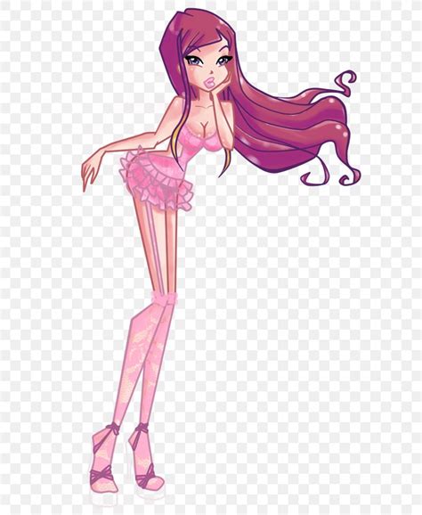 Roxy Deviantart Winx Club Png 750x1000px Watercolor Cartoon Flower