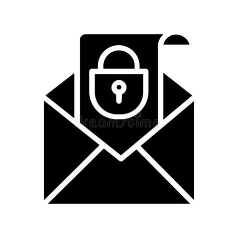 Security Padlock Icon Closed Lock Vector Icon Stock Vector