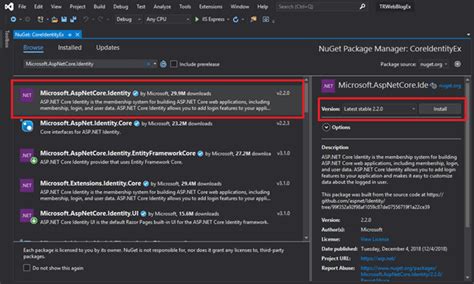 Using Aspnet Core 30 Identity With Mysql