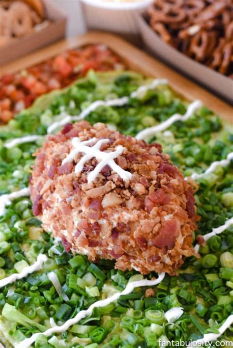 Loaded Cream Cheese Dip Football Party Ideas Fantabulosity