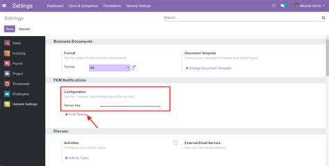 Odoo PITS Firebase Cloud Message Notifications