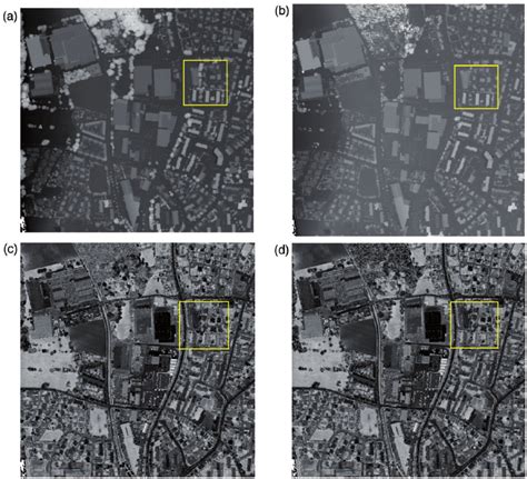 a first return lidar range data fpr b last return lidar range