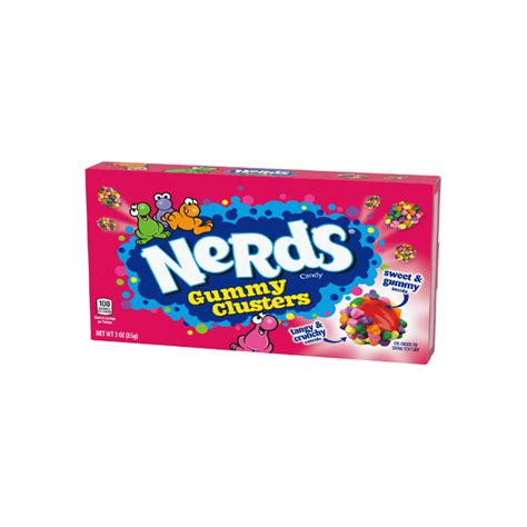 Nerds Gummy Clusters 85g Mocca Food