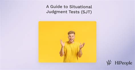 A Guide To Situational Judgment Tests Sjt Hipeople