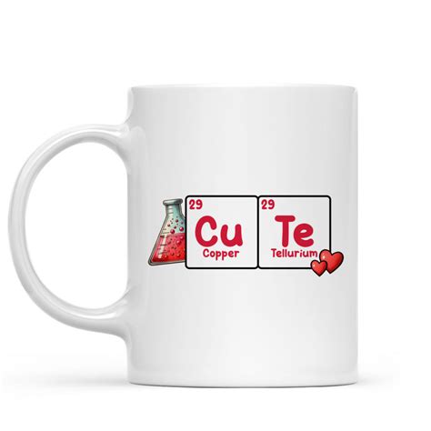 Chemical Mug Periodic Table Of Chemical Element Mug Teacher Ts