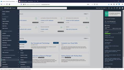 Oracle Cloud Creating An Autonomous Transaction Processing Atp Database Emerson Lima