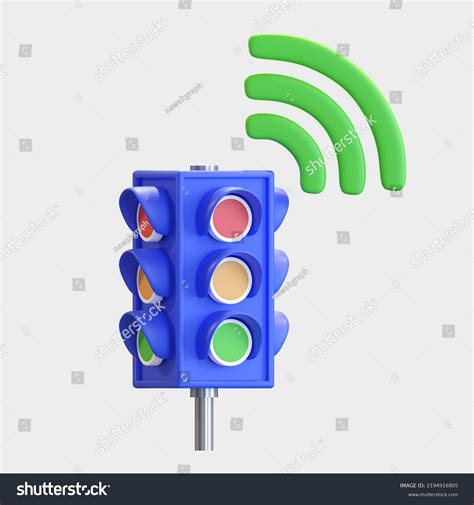 Smart Traffic Light System Internet Thing Stock Illustration 2194916805 Shutterstock
