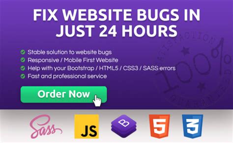 fix bootstrap responsive errors by codebyahmad fiverr