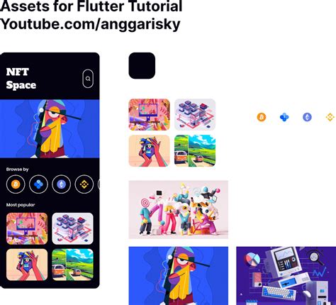 Nft Space Mobile App Design Figma