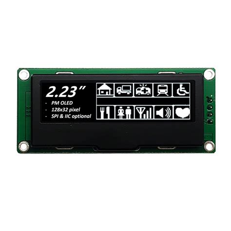 128x32 Dots OLED Graphic Display Module 2 23 Inch SPI Interface