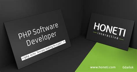 php software developer symfony praca honeti