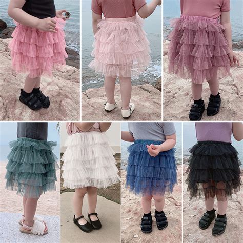 幼悠女童半身裙2023夏装新款蓬蓬裙儿童装短裙子纱裙洋气蛋糕裙 虎窝淘