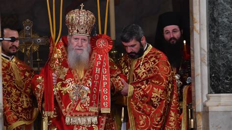 Отслужиха заупокойна литургия и панихида по повод три месеца от кончината на патриарх Неофит