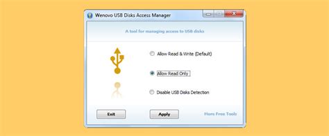 Freeware To Lock Disable USB Drives Prevent Data Theft In Office