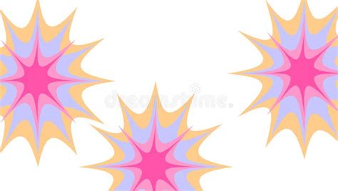 Abstract Geometric Shape Background Cool Flat Vector Design Stock Illustration Illustration