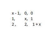 Solved For What Values Of X Is The Matrix Not Invertible Chegg Com